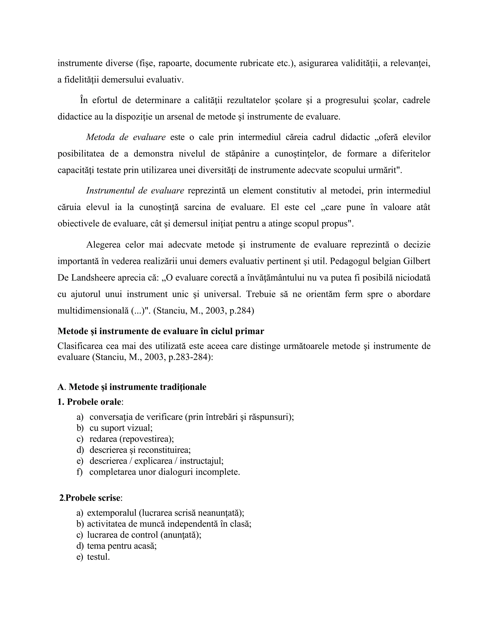 Metode si instrumente_de_evaluare_in_ciclul_primar | PDF