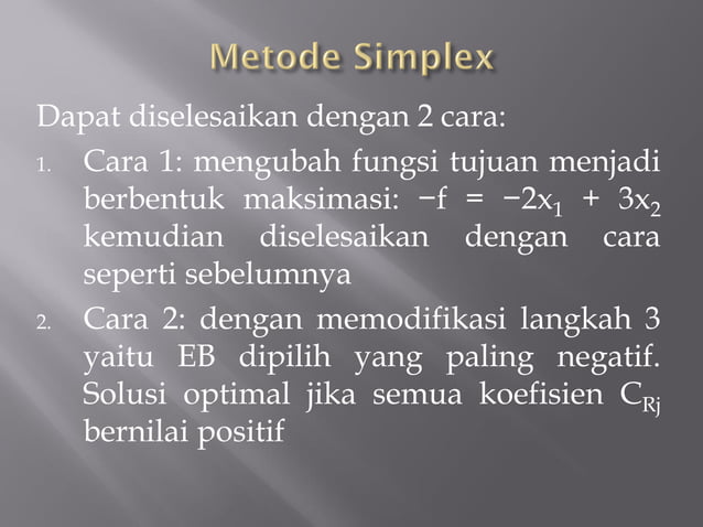 Metode simplex 1 | PDF
