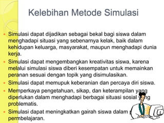 Metode simulasi | PPTX