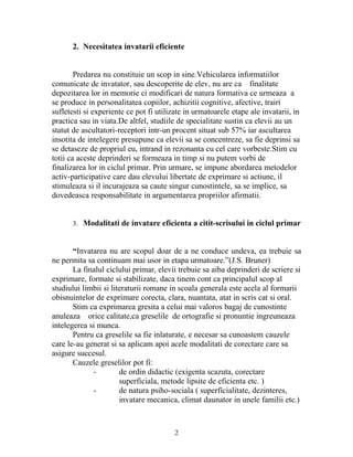 Metode Si Tehnici De Munca Intelectuala Si Invatare Eficienta | DOC
