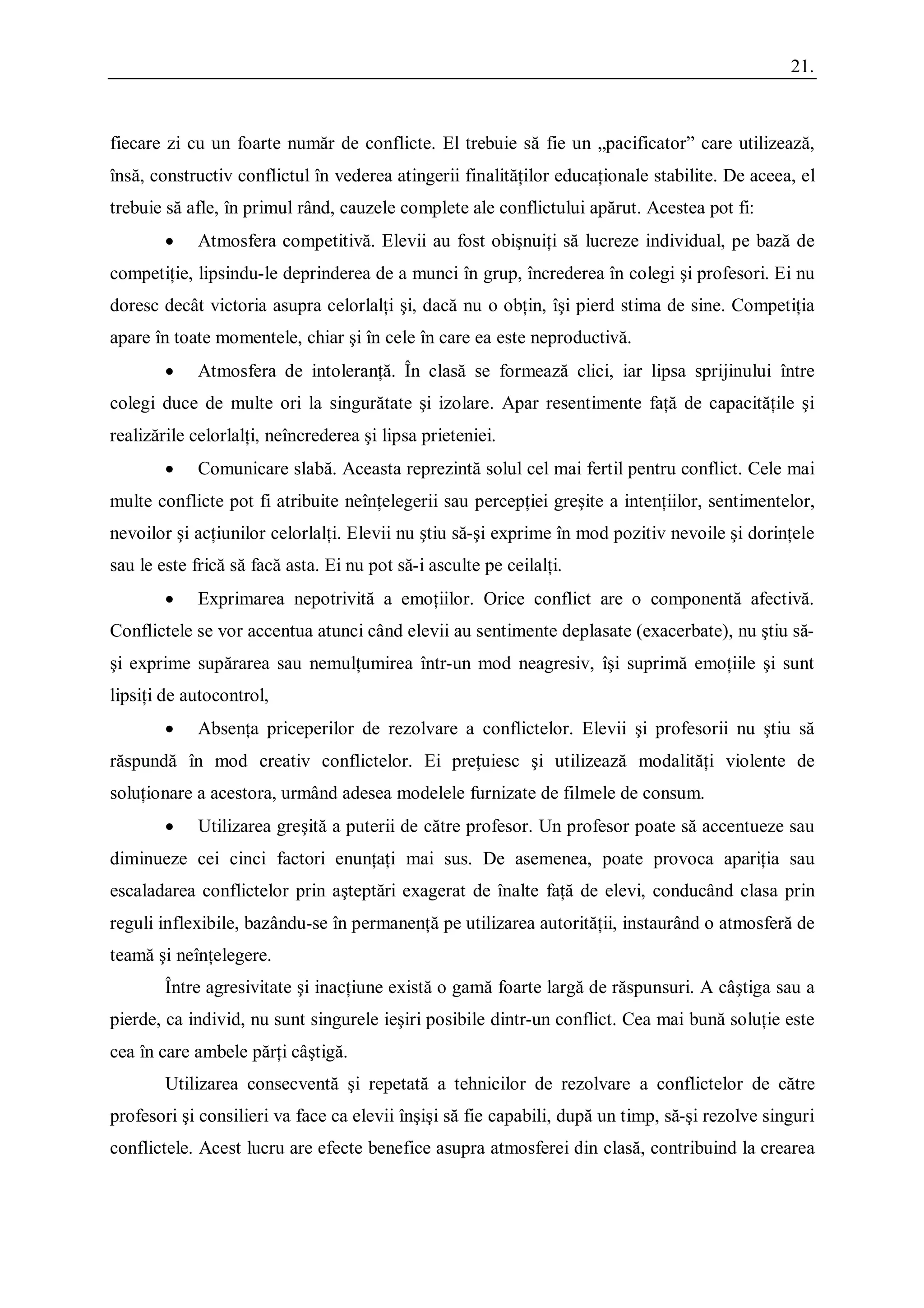 Metode si tehnici de solutionare a conflictelor | PDF