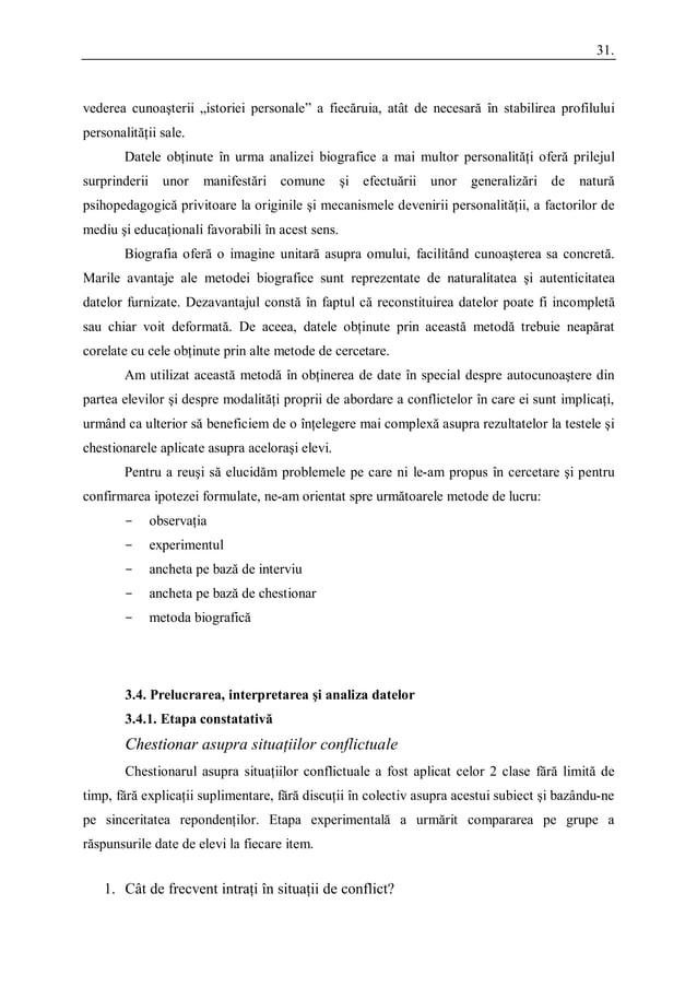 Metode si tehnici de solutionare a conflictelor | PDF