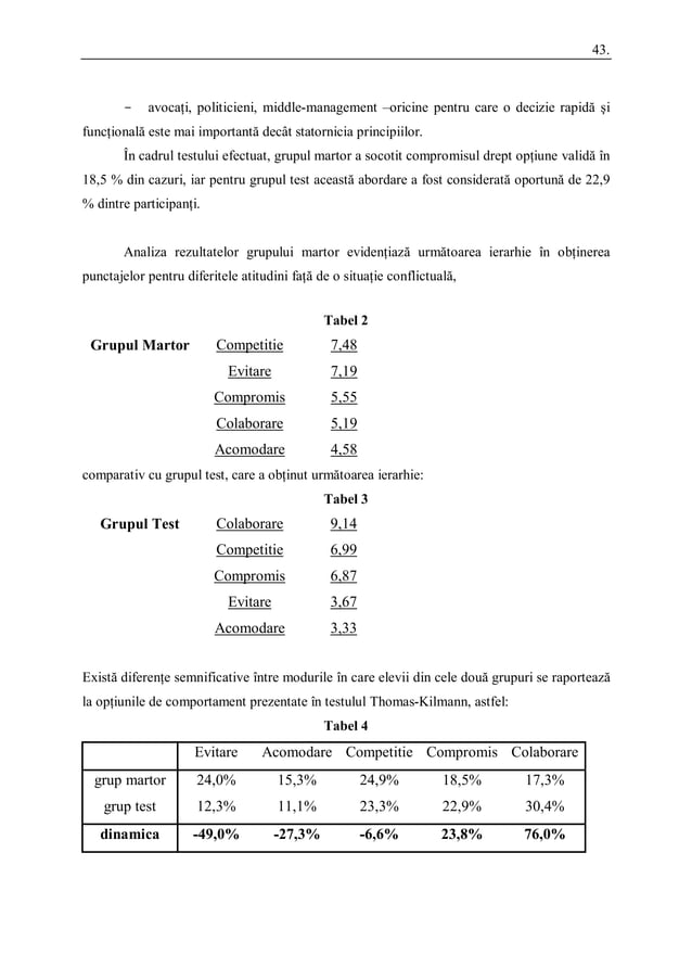 Metode si tehnici de solutionare a conflictelor | PDF