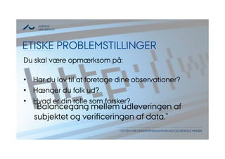 Metode slides Digitale Medier - It-Didaktisk Design | PDF