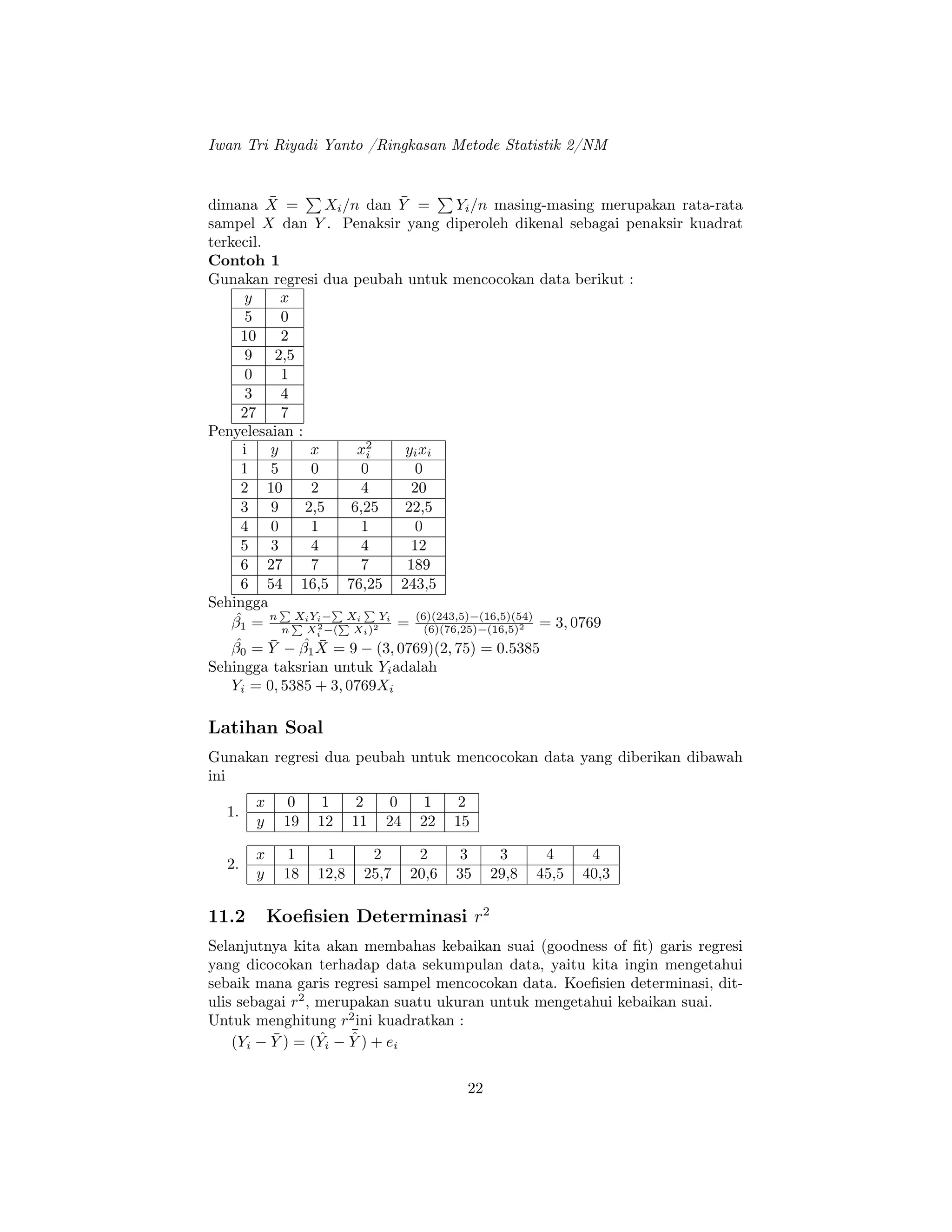 Metode statistik 1 modul 2013 | PDF