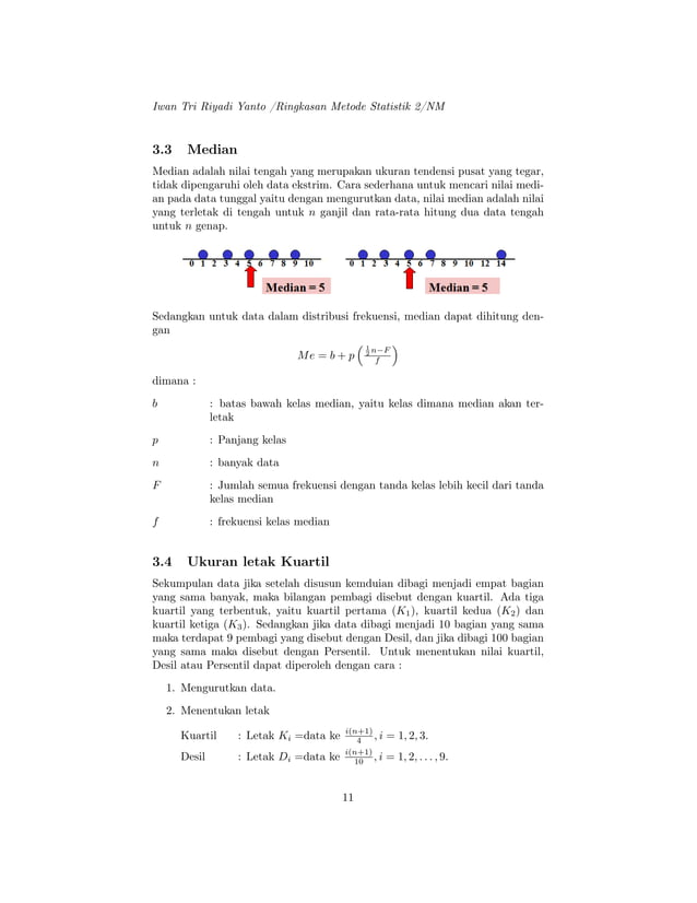 Metode statistik 1 modul 2013 | PDF