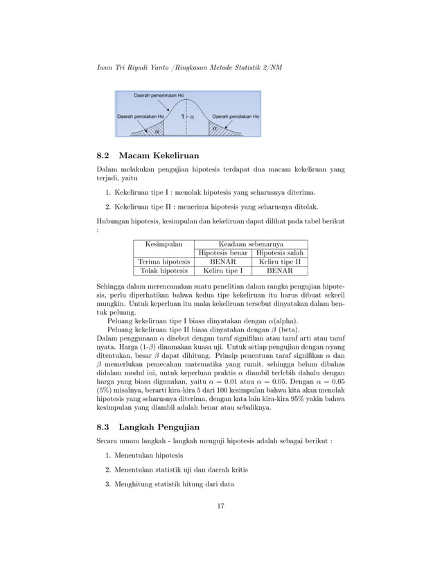 Metode statistik 1 modul 2013 | PDF