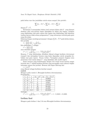 Metode statistik 1 modul 2013 | PDF