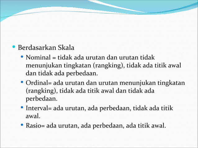 Metode statistika | PPT