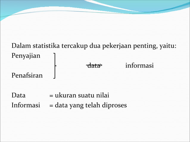 Metode statistika | PPT
