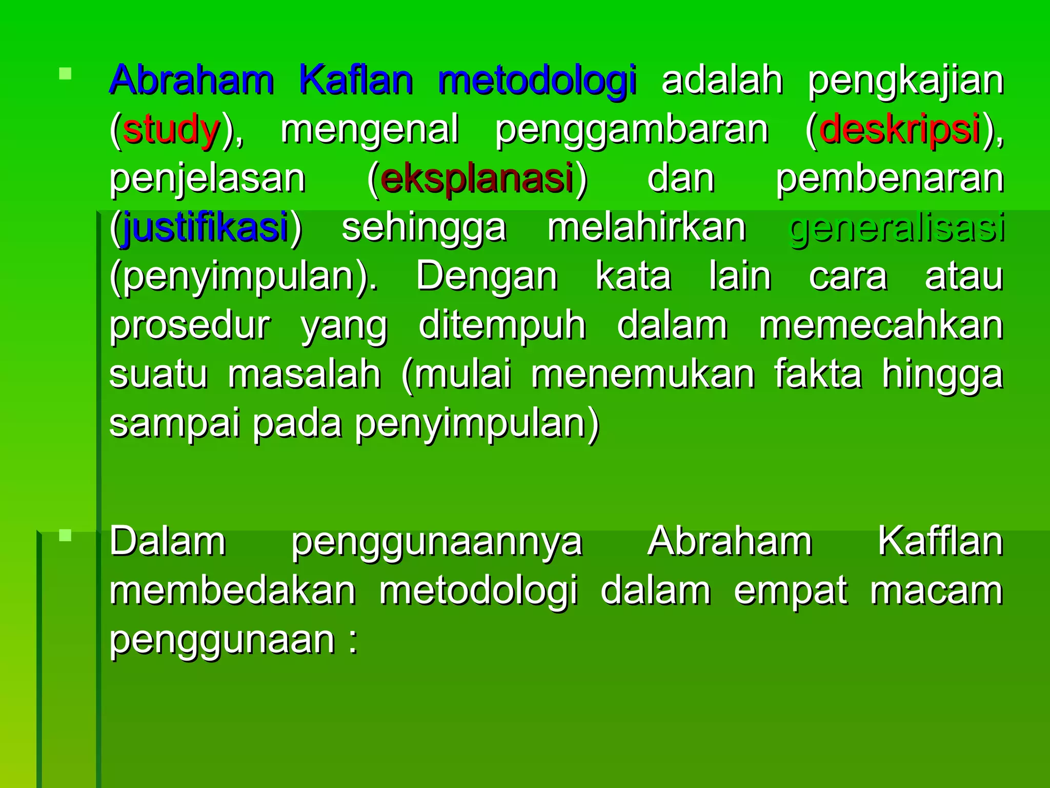 Metode studi islam | PPT