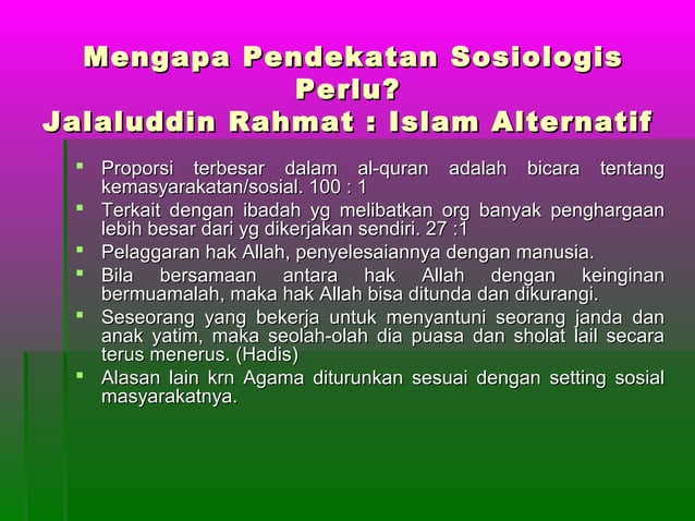 Metode studi islam | PPT