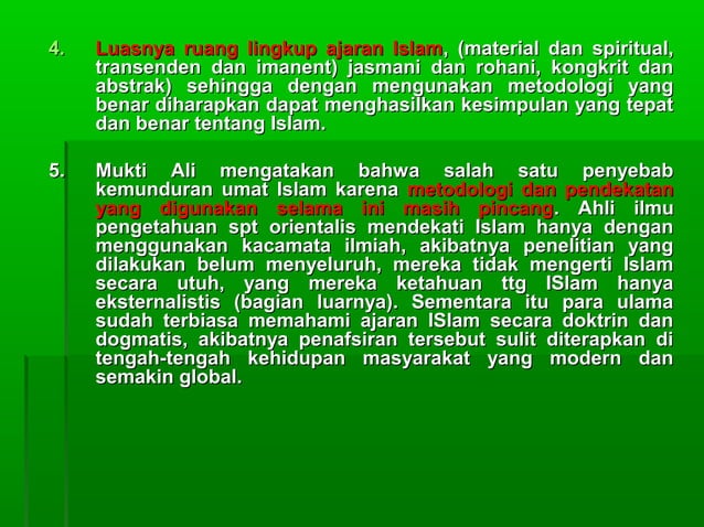 Metode studi islam | PPT