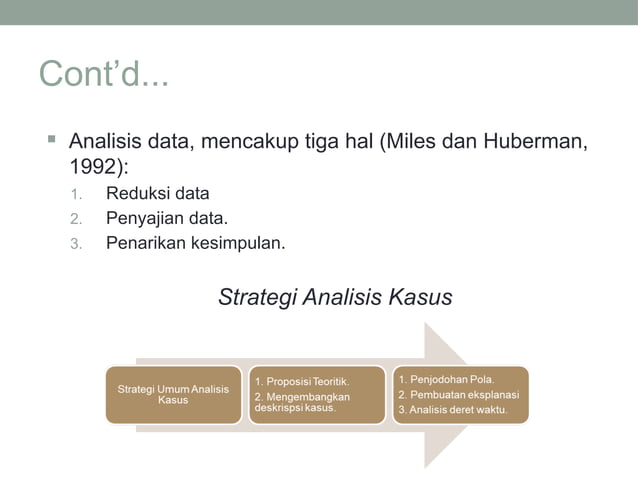 Metode Studi kasus dan sistematika penyusunan | PPT