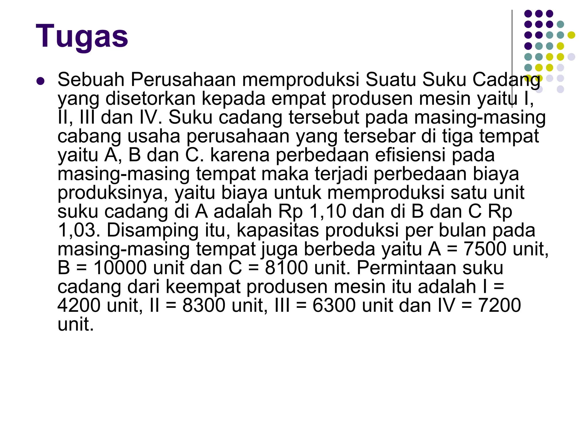 Metode Transportasi.ppt transportasi transport | PPT