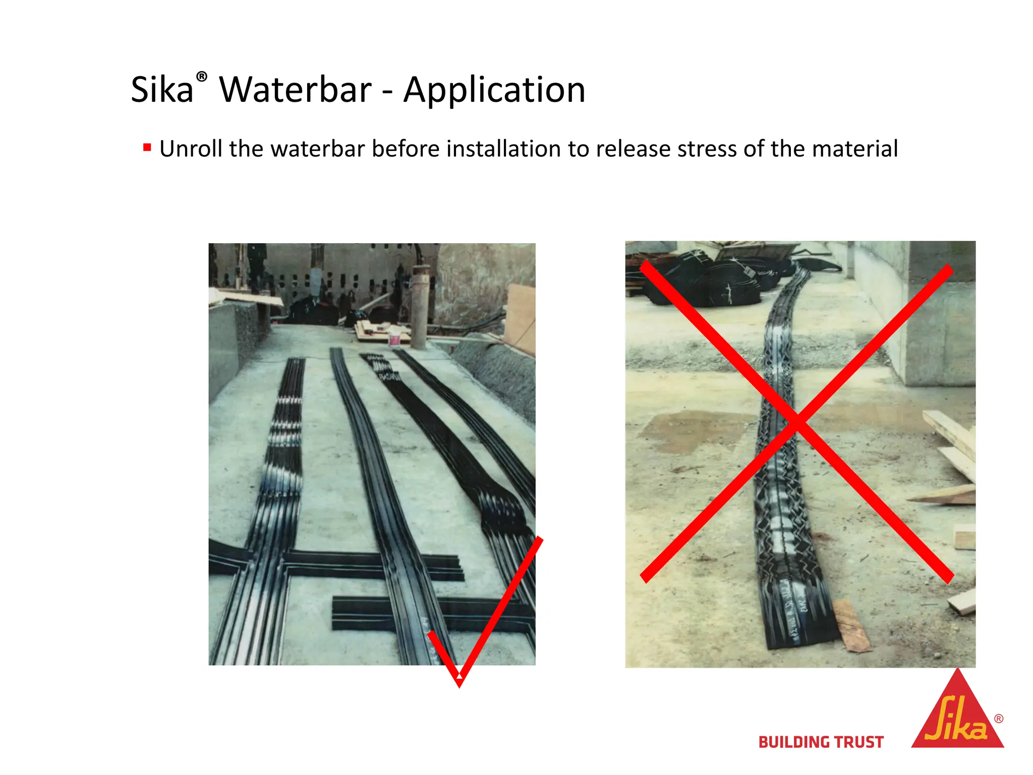 waterstop metode kerja dilapangan seperti apa | PDF