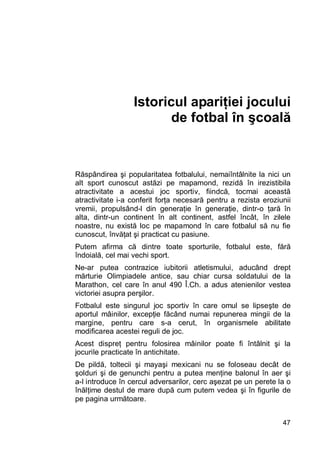 Metodica predarii-fotbalului-in-gimnaziu-corectat | PPT