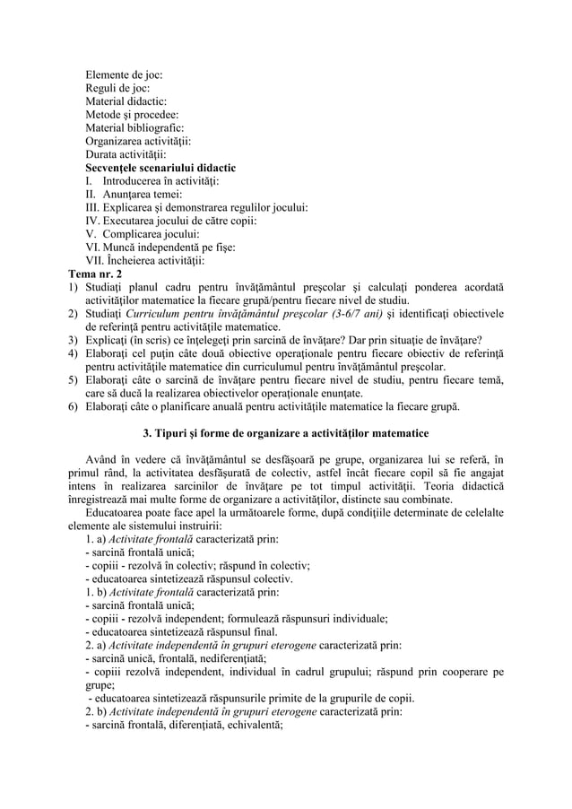 Metodica activitatilor matematice_in_gradinita (1) | PDF