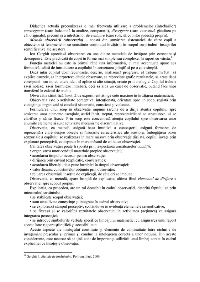 Metodica activitatilor matematice_in_gradinita (1) | PDF