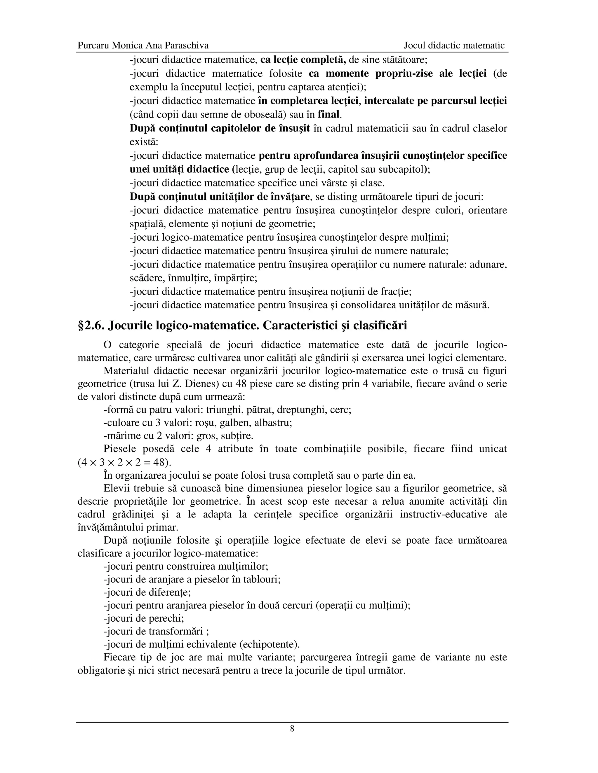 Metodica predarii matematicii_si_aritmetice | PDF