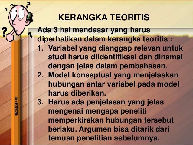 Pengertian Kerangka Teoritis Info Kampus - Riset