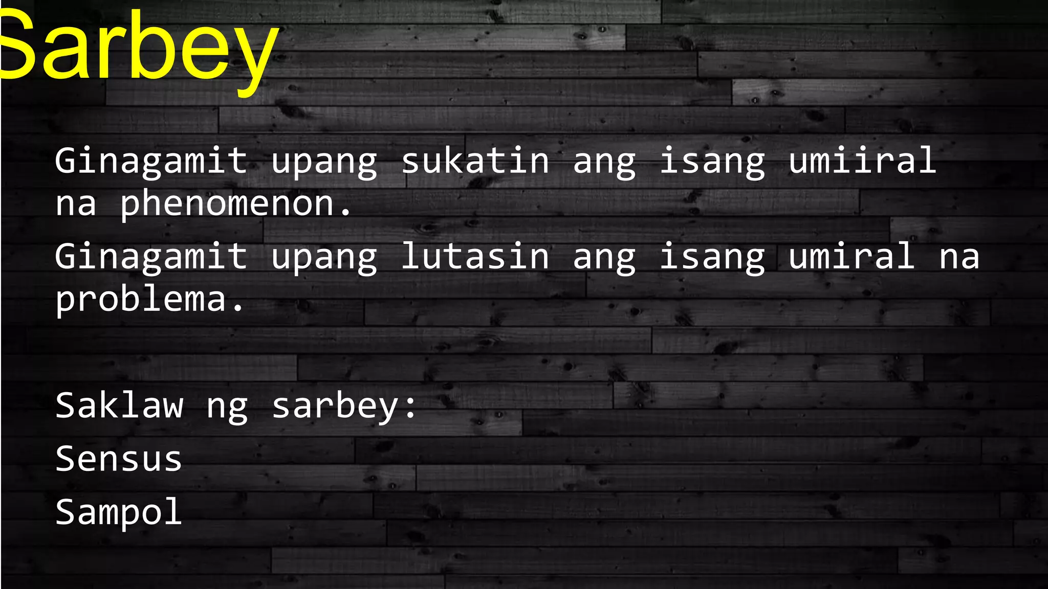 Chapter 2 o Metodolohiya ng Pananaliksik | PPT