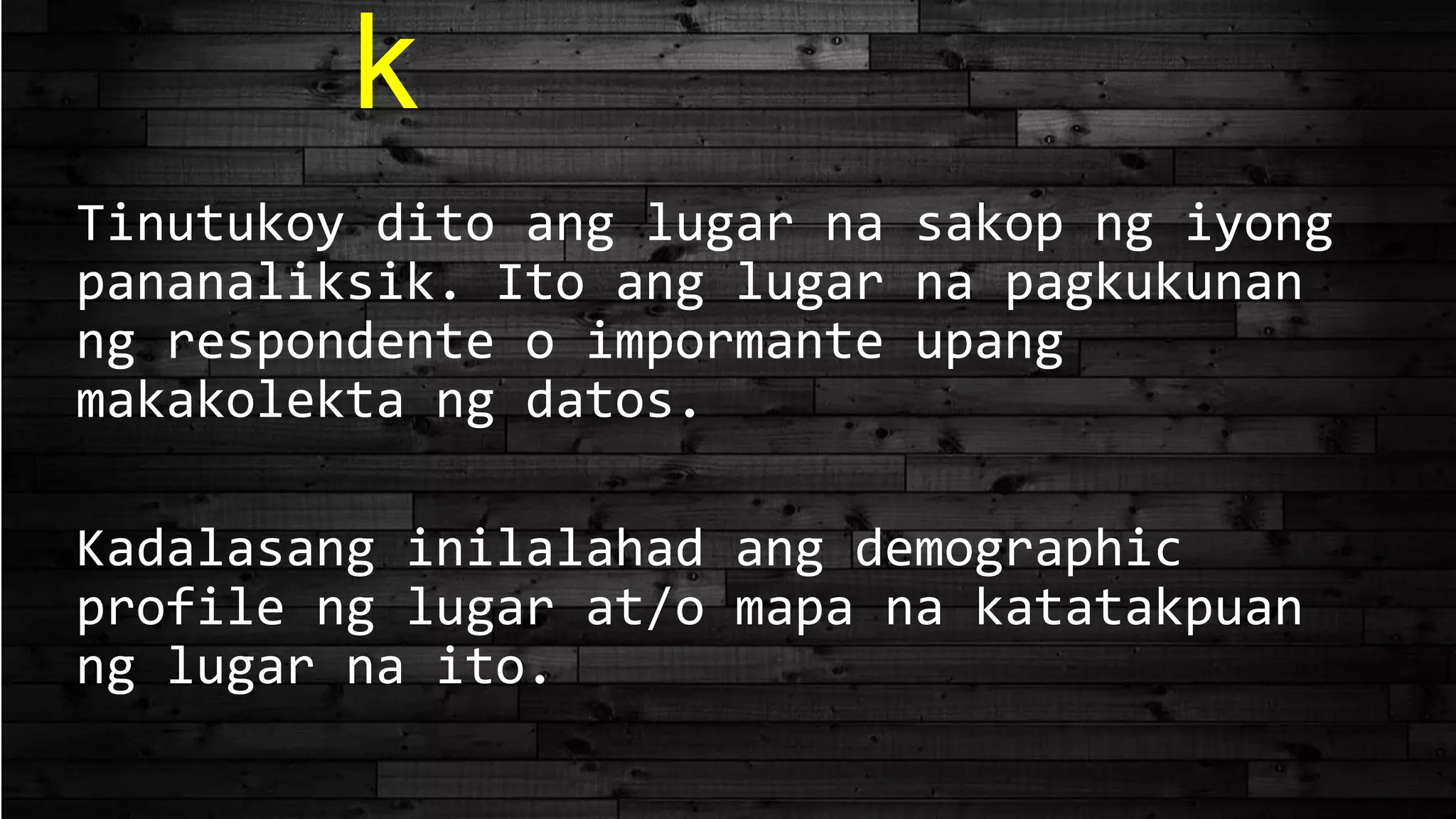 Chapter 2 o Metodolohiya ng Pananaliksik | PPT