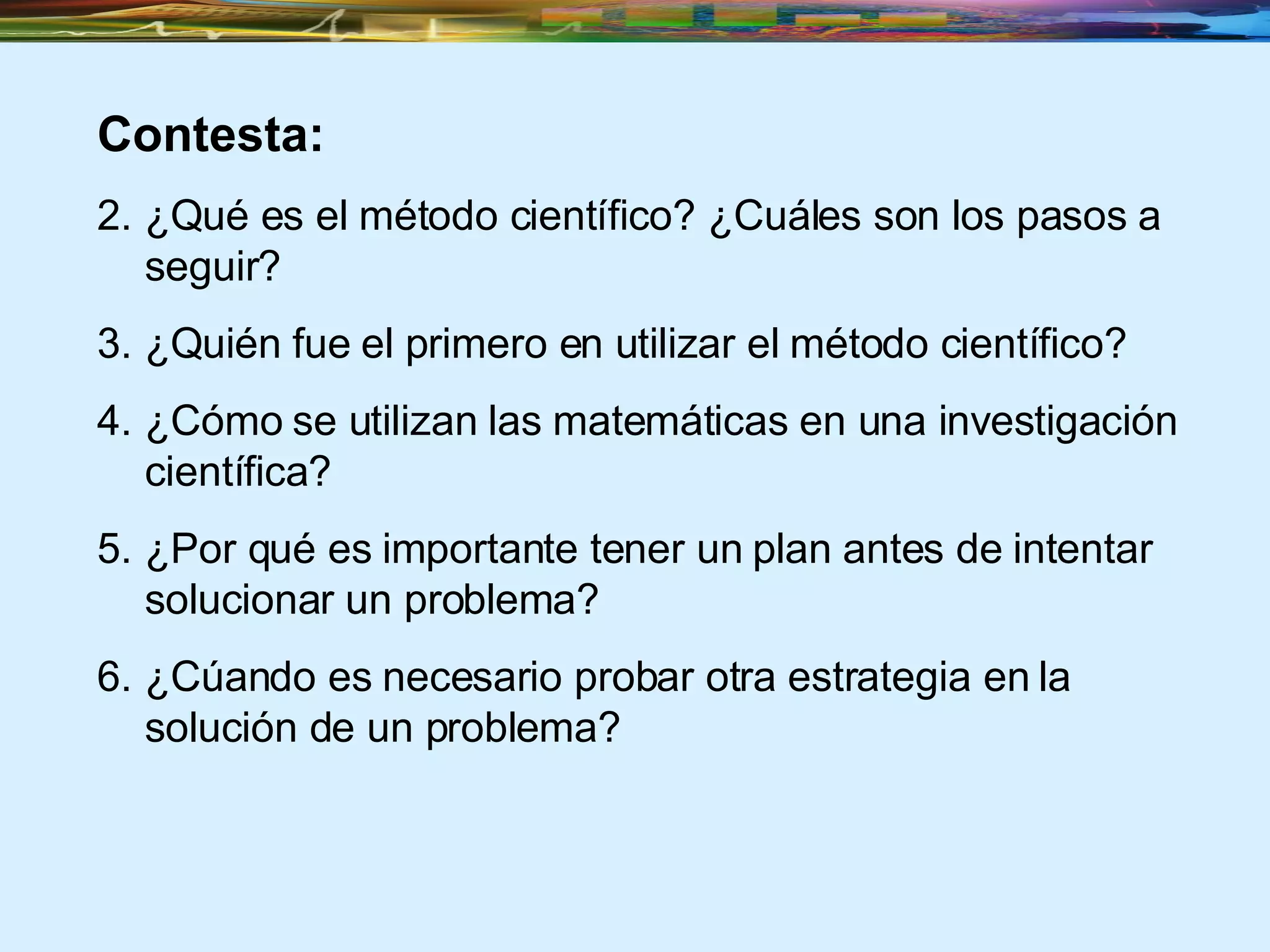 Metodo Cientifico | PPT
