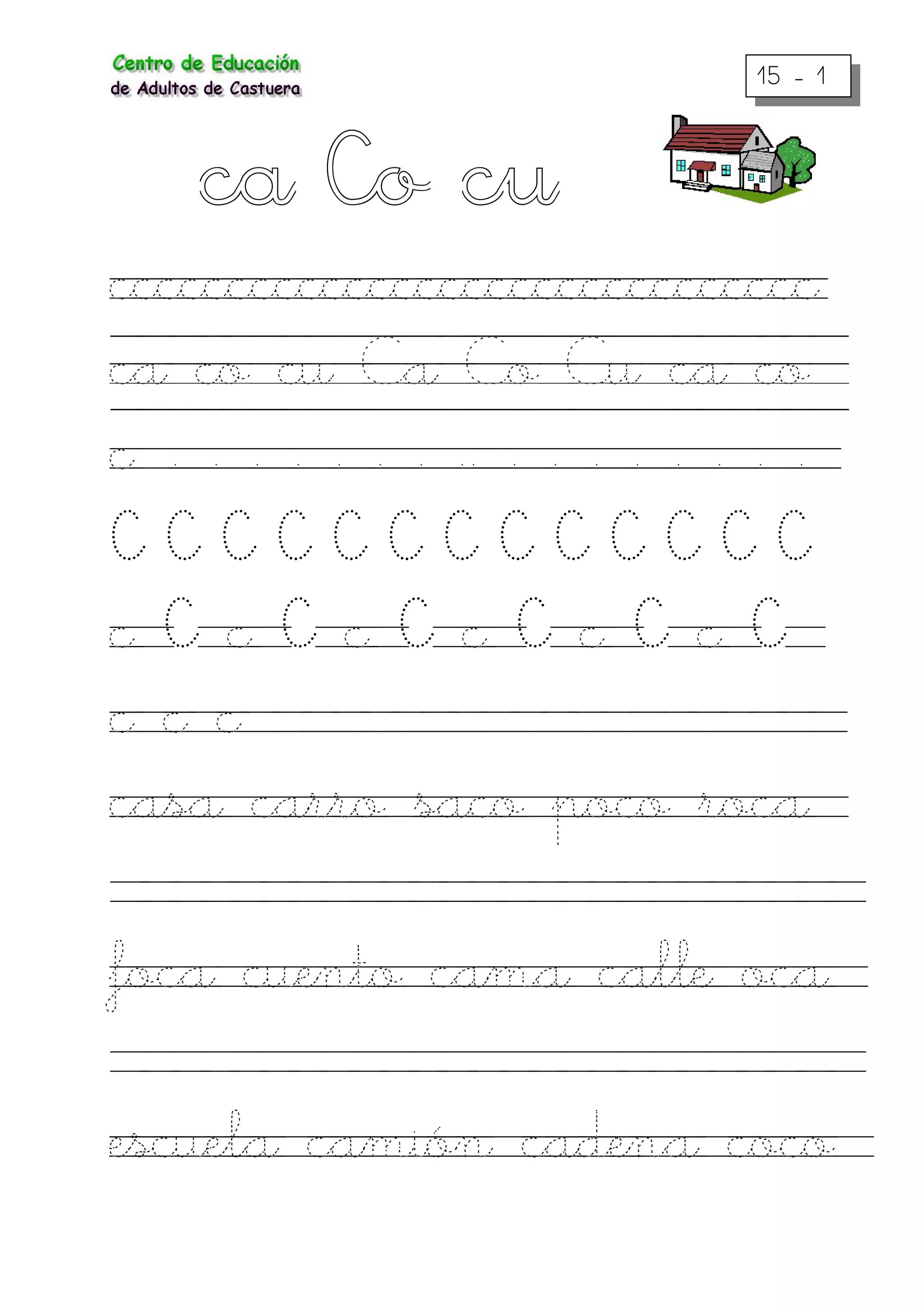 Metodo de-lectoescritura-letra-ca-co-cu | PDF