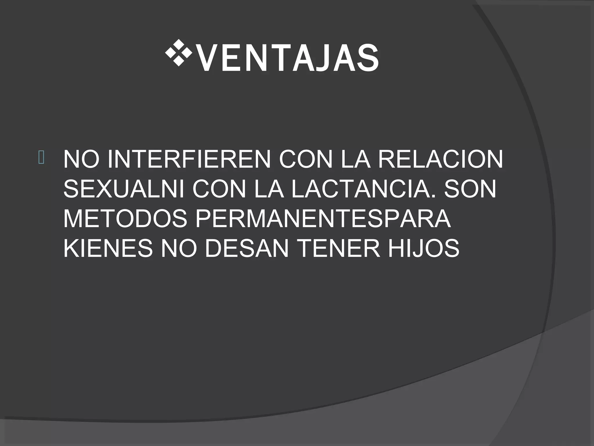 Metodo anticonceptivo otb