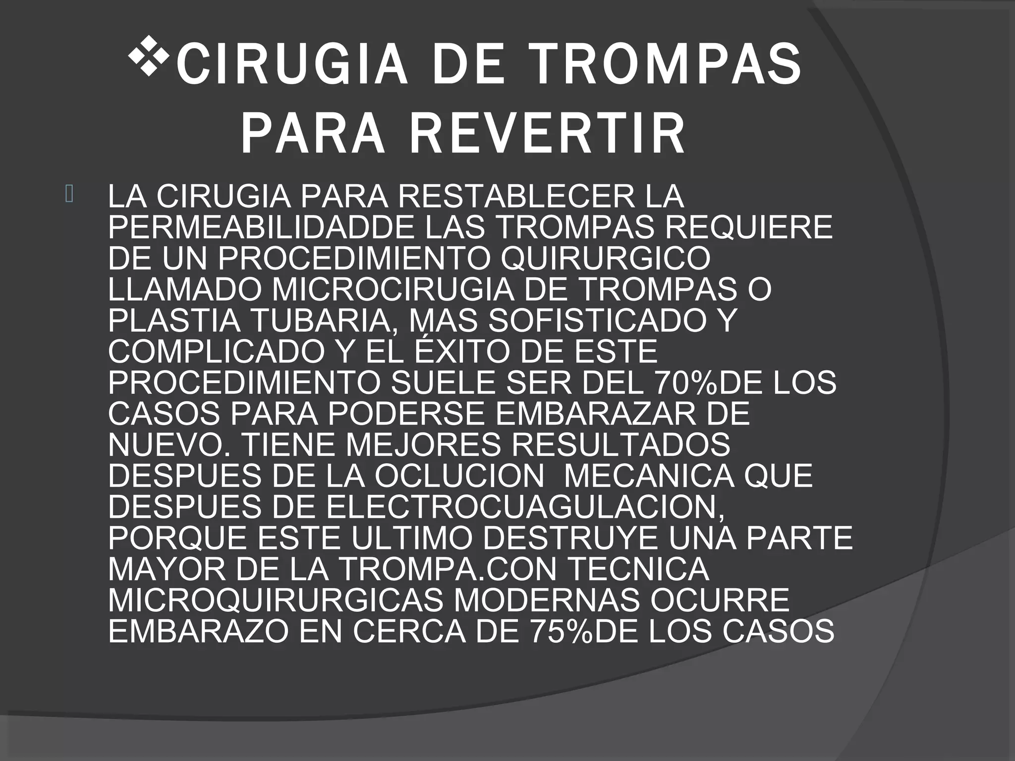 Metodo anticonceptivo otb