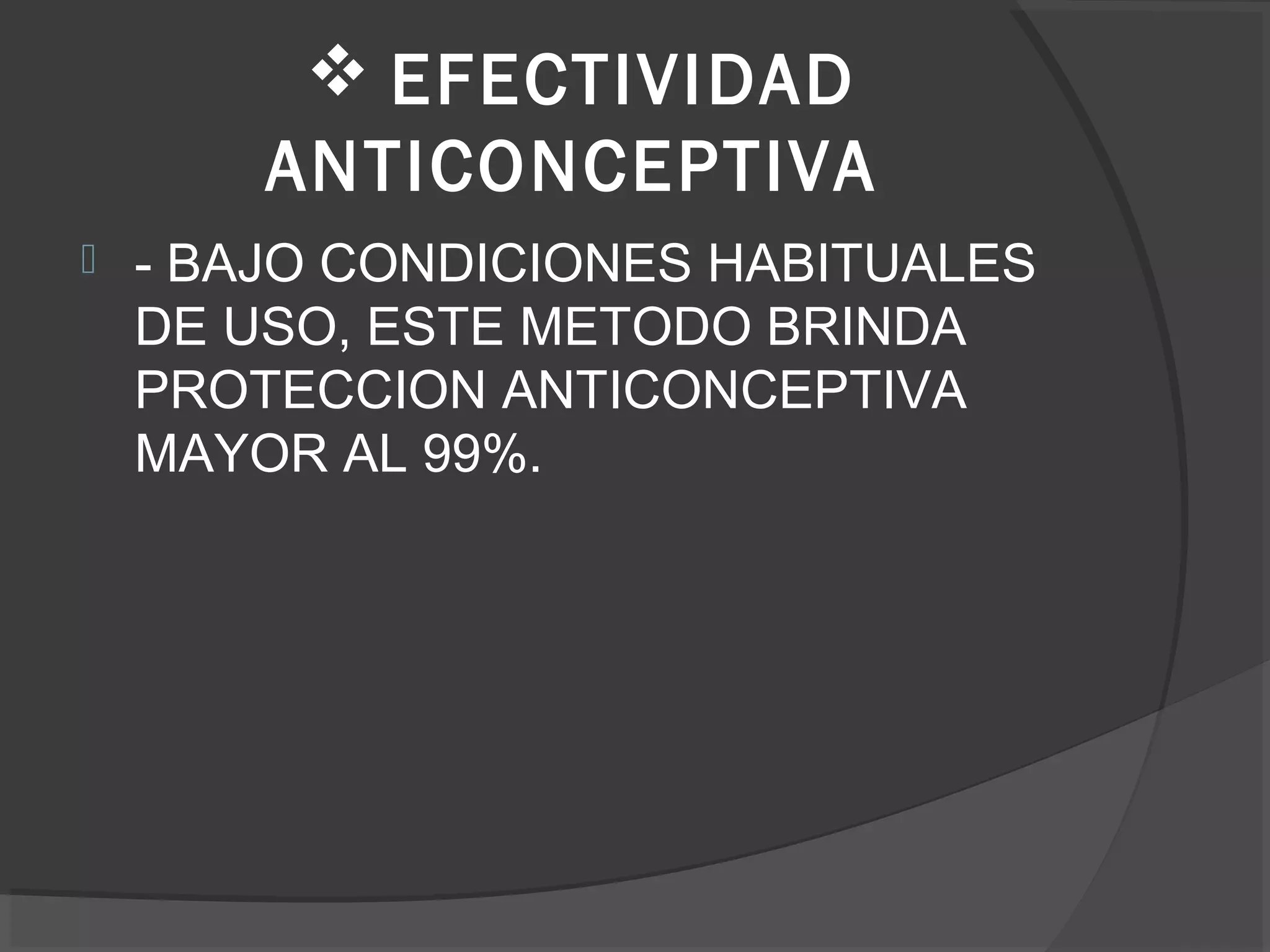 Metodo anticonceptivo otb