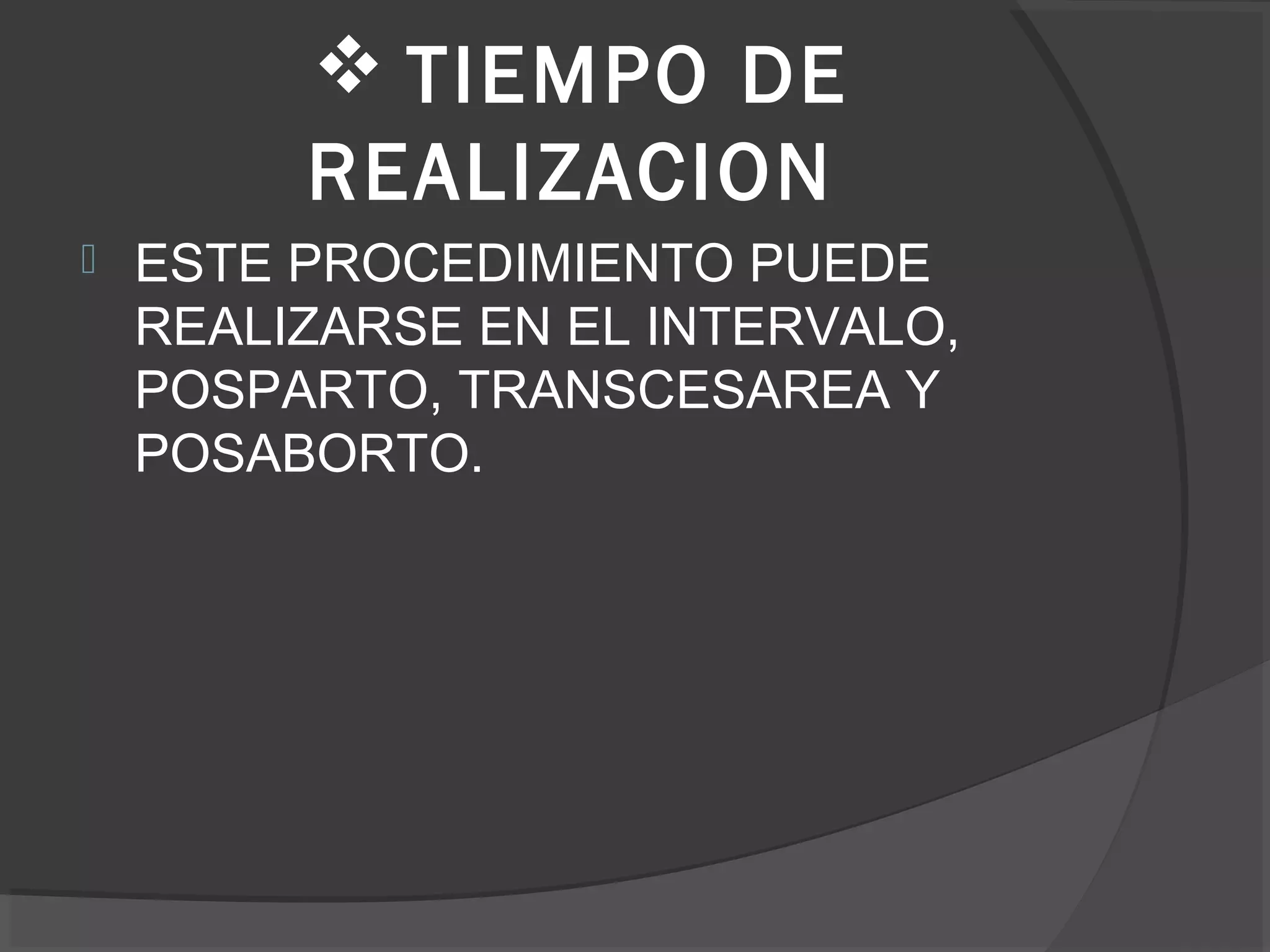 Metodo anticonceptivo otb