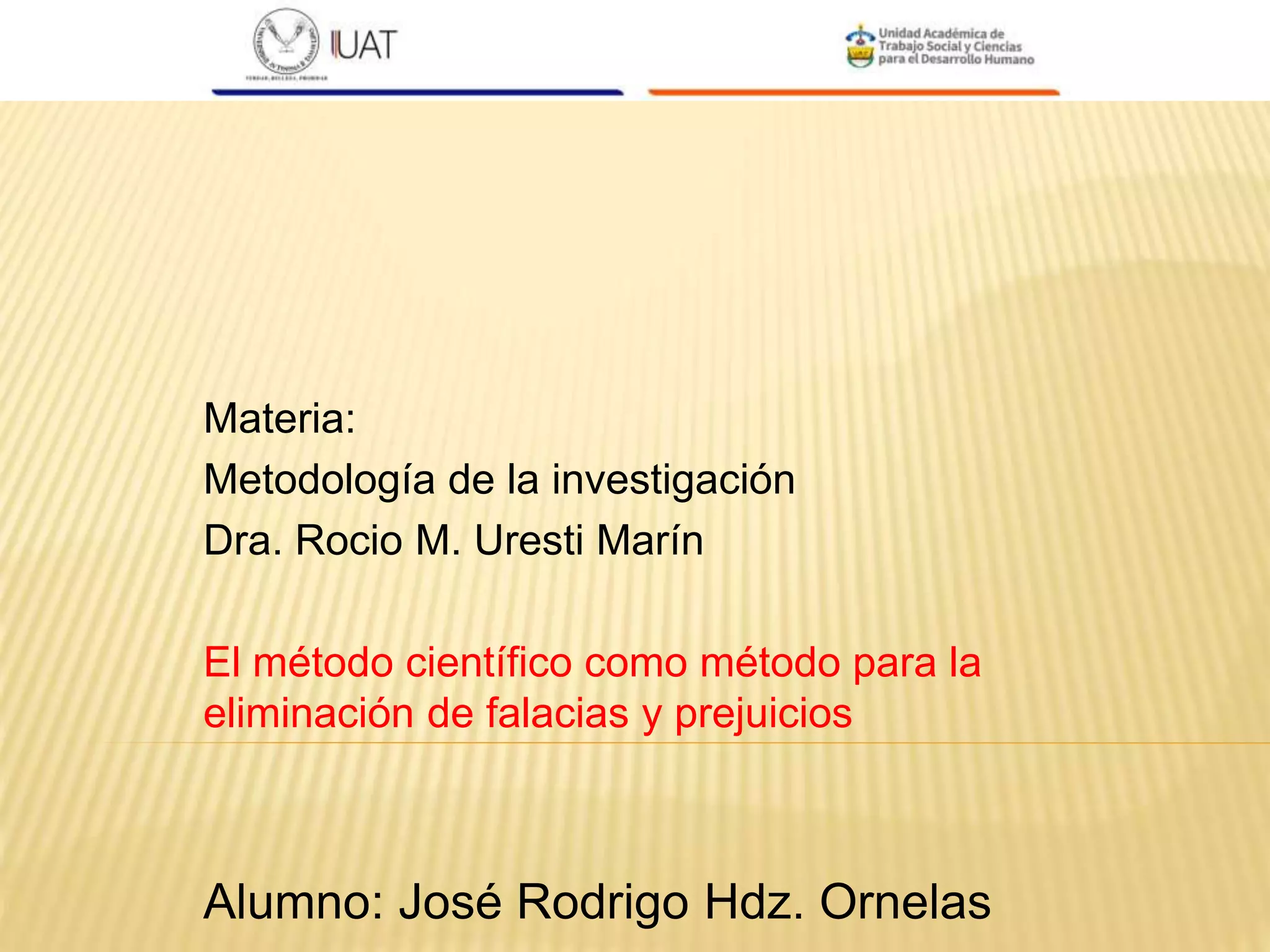 Metodo cientifico | PPT