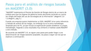 Metodo de analisis de riesgos, Magerit | PPTX