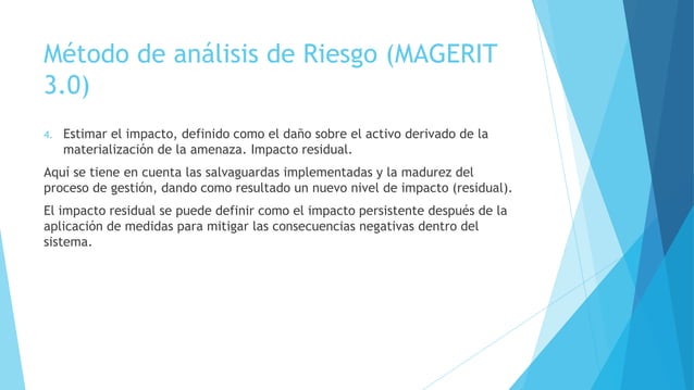 Metodo de analisis de riesgos, Magerit | PPTX