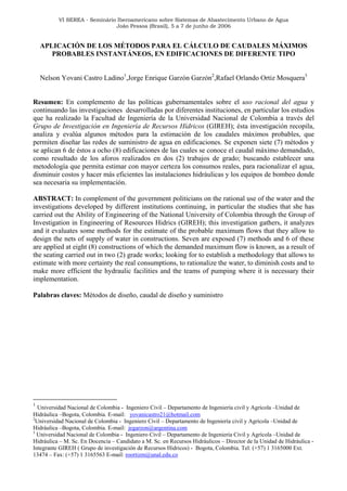Metodo de hunter | PDF