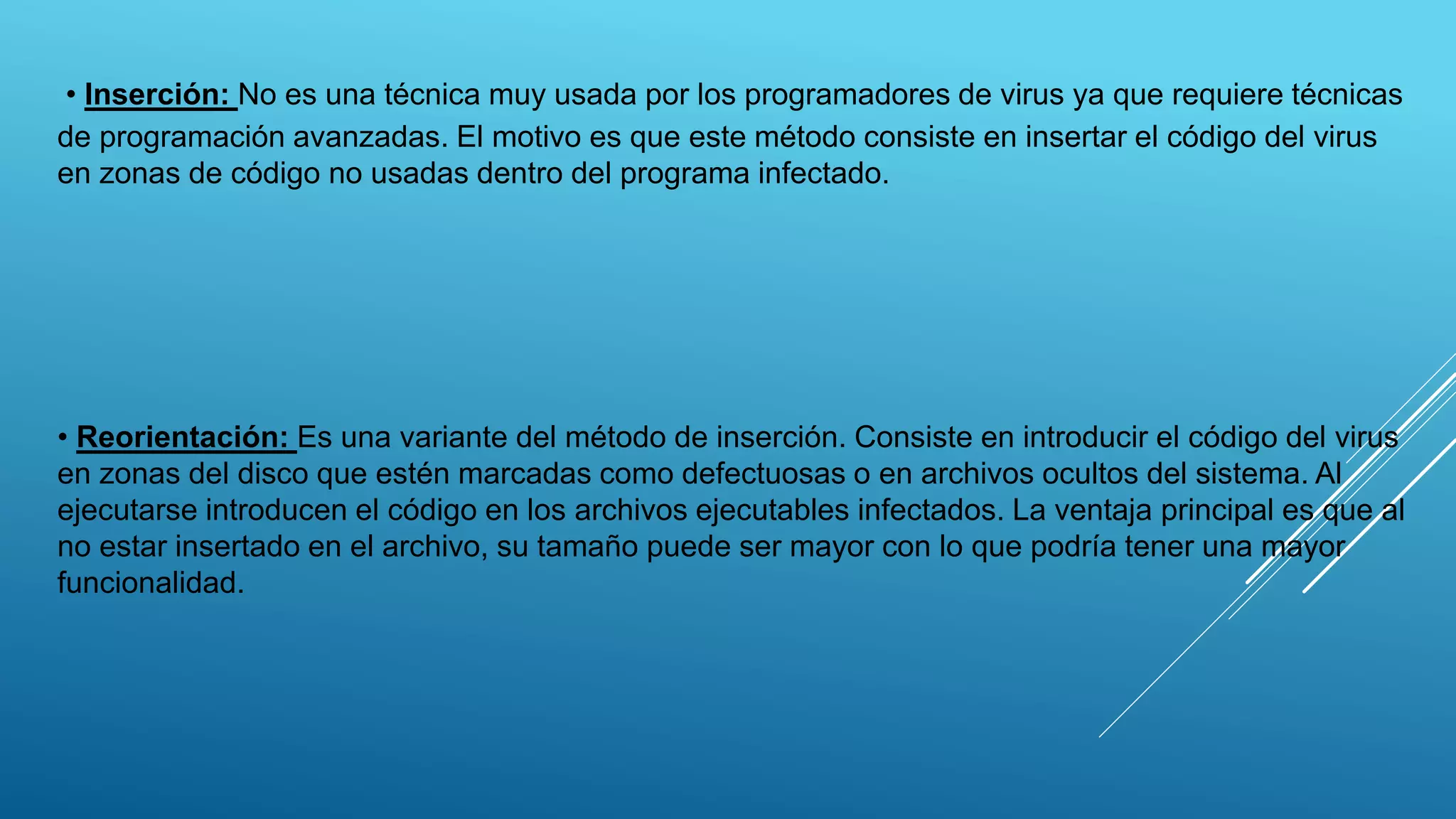 Método de infección, como detectarlos, los virus mas peligrosos | PPT