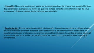 Método de infección, como detectarlos, los virus mas peligrosos | PPT