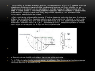 Metodo de las dovelas | PPTX