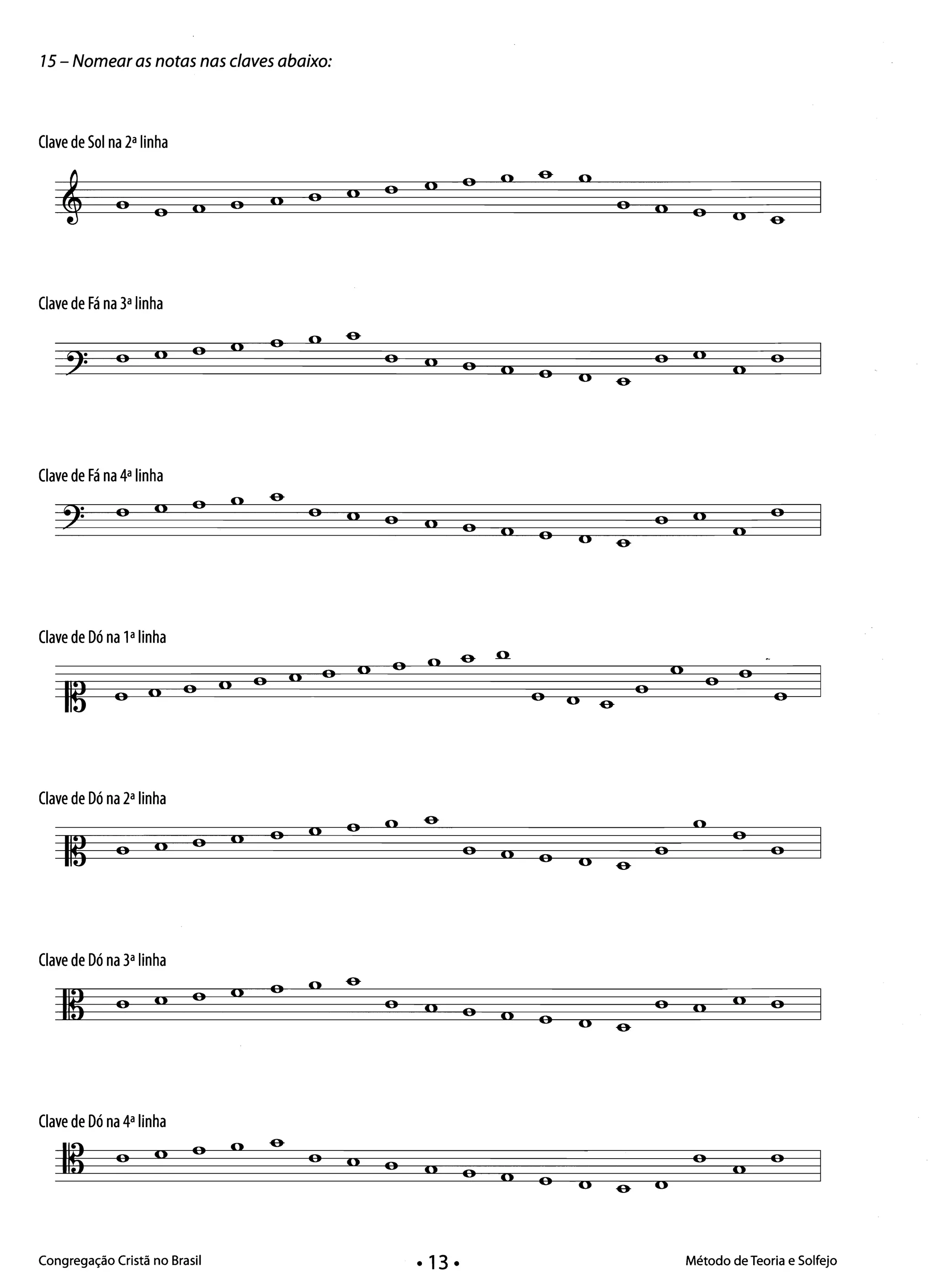 Metodo de teoria musical elementar e solfejo e bona ccb | PDF