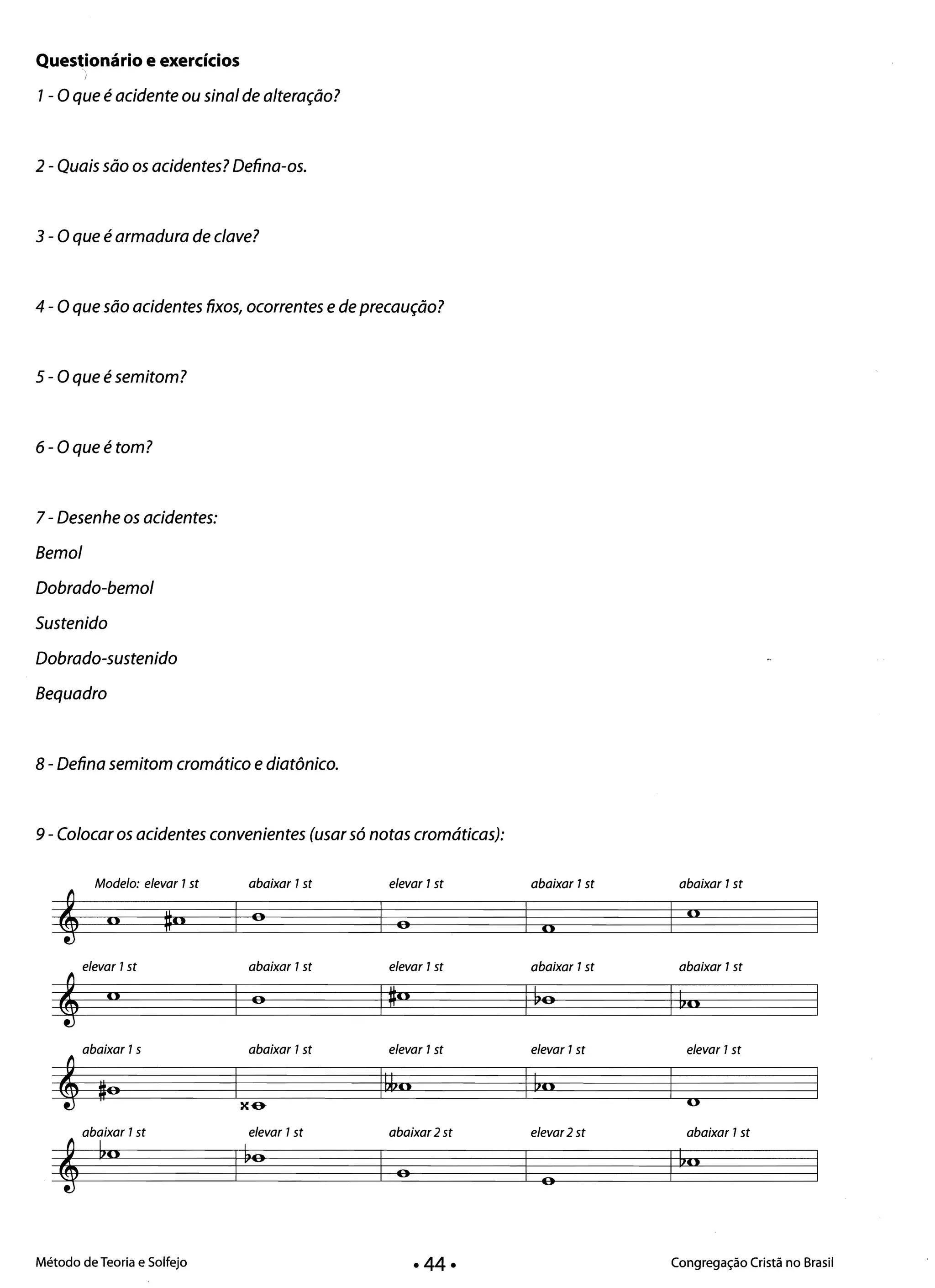 Metodo de teoria musical elementar e solfejo e bona ccb | PDF