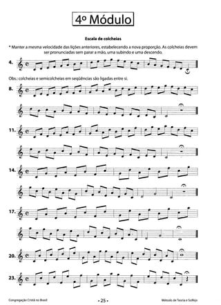 Metodo de teoria musical elementar e solfejo e bona ccb | PDF