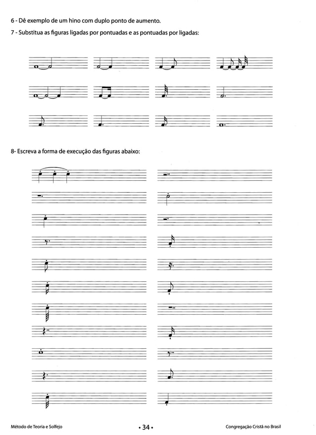 Metodo de teoria musical elementar e solfejo e bona ccb | PDF