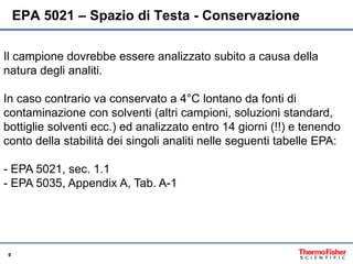Metodo EPA 8260 | PPSX