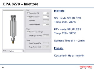 Metodo EPA 8270 | PPSX