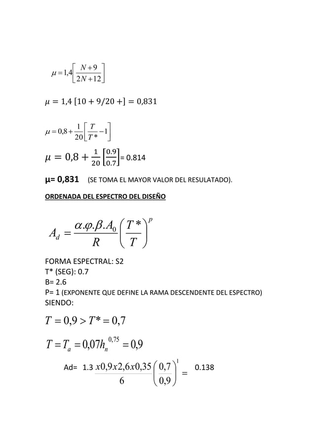 Metodo estatico equivalente jessica garcia | DOCX