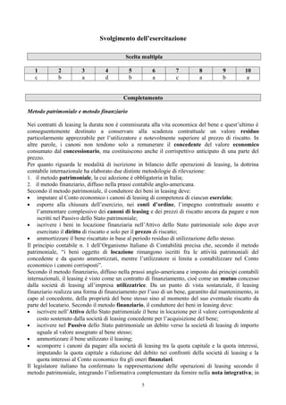 Metodo finanziario contratti leasing word 2402 | DOC | Home Financing ...