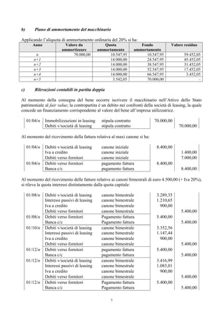 Metodo finanziario contratti leasing word 2402 | DOC | Home Financing ...