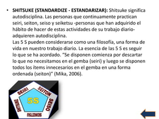 Metodo gemba kaizen | PPTX